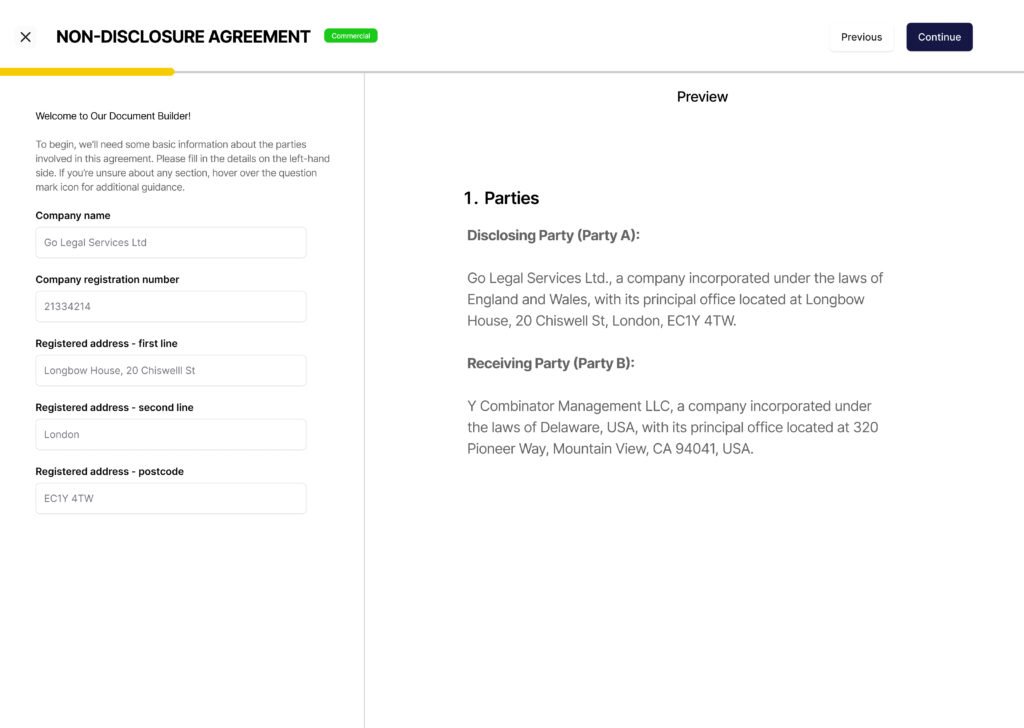 Go Legal AI – #1 Legal Tech | 5000+ Instant Templates